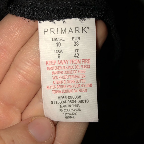 Primark | Tops | Primark Lace Sheer Long Sleeve Blouse | Poshmark